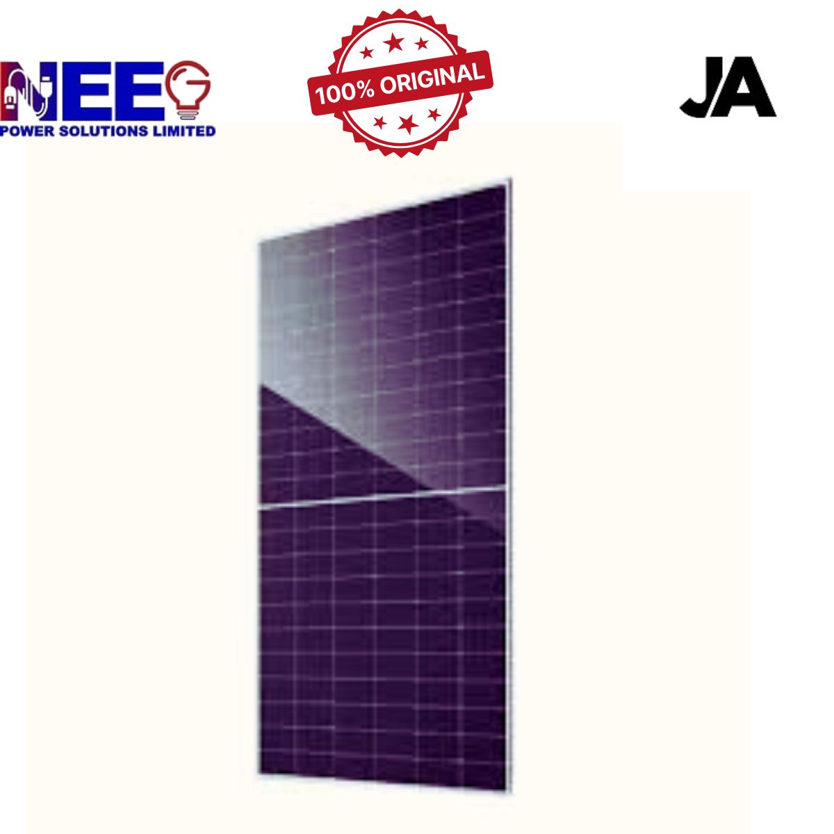 Original JA Solar 605W Bifacial N-Type Solar Panel in Nigeria on neeg ...