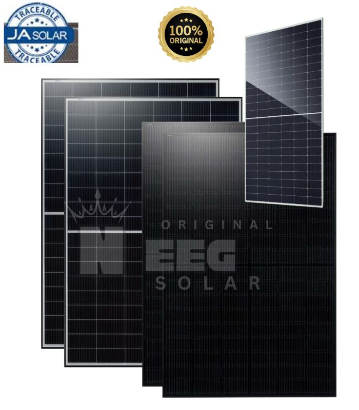 Original JA Solar 605W Bifacial N-Type Solar Panel in Nigeria on neeg ...